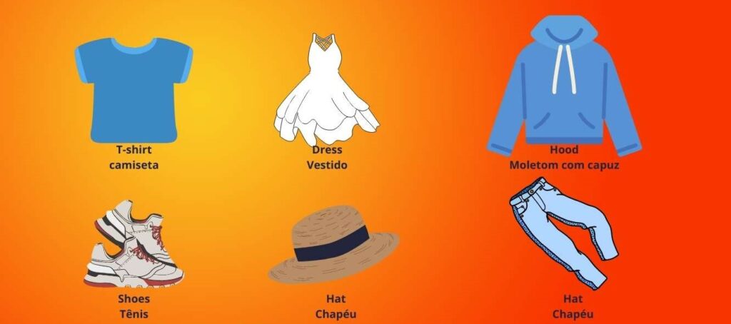 Roupas em inglês: Conheça as principais | Método RRSLG